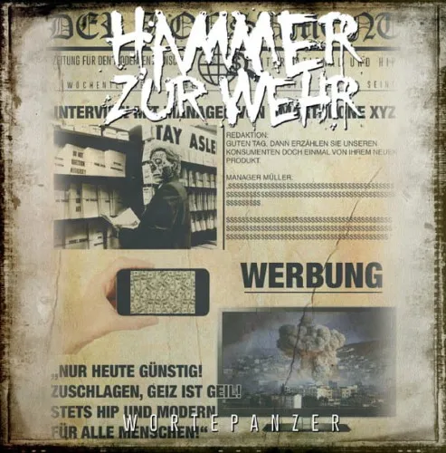 HAMMER ZUR WEHR - Wortepanzer cd